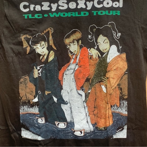 TLC | Shirts | Retro 9s Tlc Crazy Sexy Cool World Tour Graphic ...